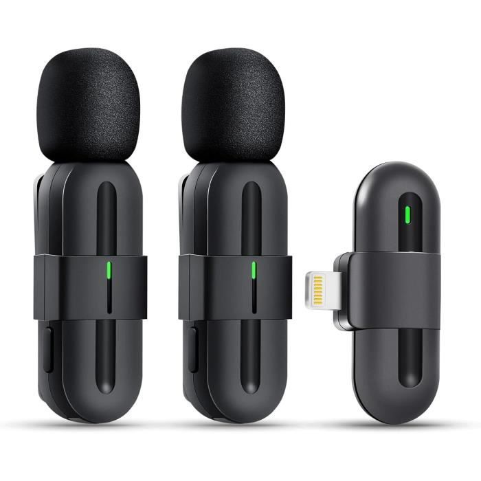 Hollyland Lark A1 Lavalier - Microphone Sans Fil - M8 Pro - Pour IOS/Android - 48 KHz/24 Bits ...