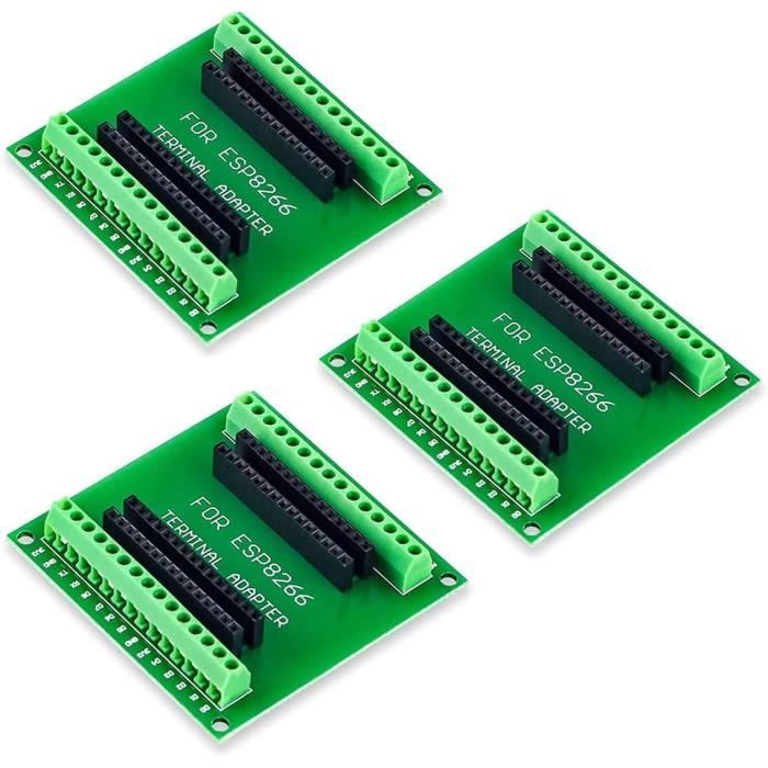 3pcs Esp8266 Nodemcu Gpio Board Pin Out Io Out 1 Into 2 For Esp8266 Esp 12e Nodemcu Development