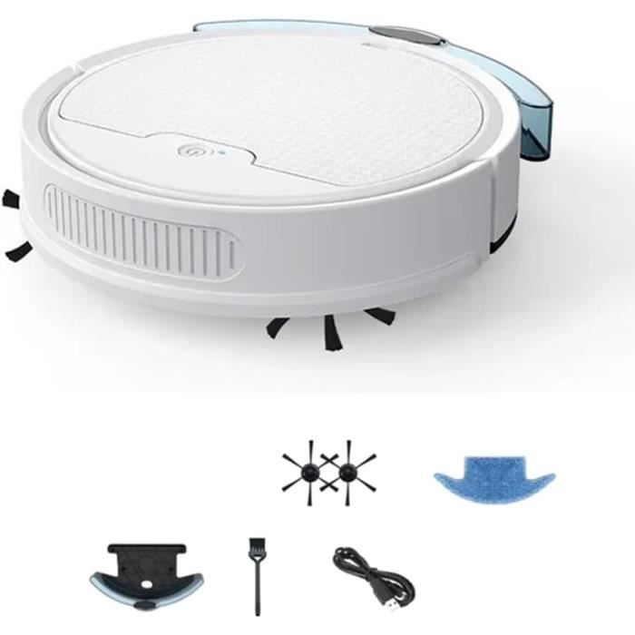 Luernas Robot De Balayage Intelligent 3 En 1, Mini Balayeuse Domestique ...