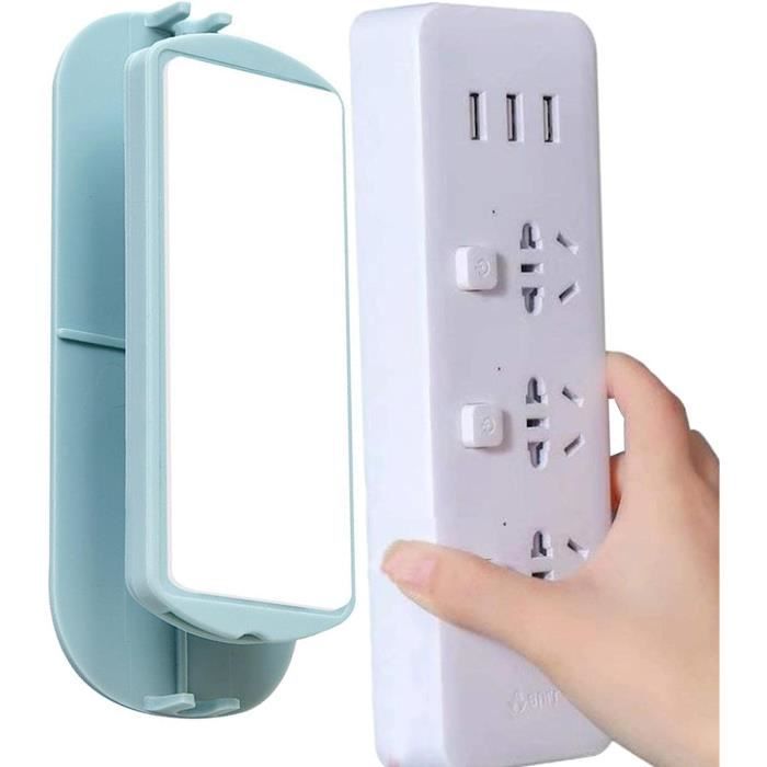 Support De Multiprise Auto-Adhésif,Fixateur De Multiprise Sans Vis ...