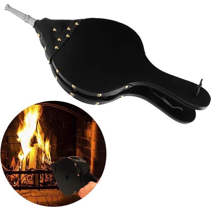 Soufflets En Bois, Soufflet De Cheminée Souffleur D'Air En Bois Manuel ...