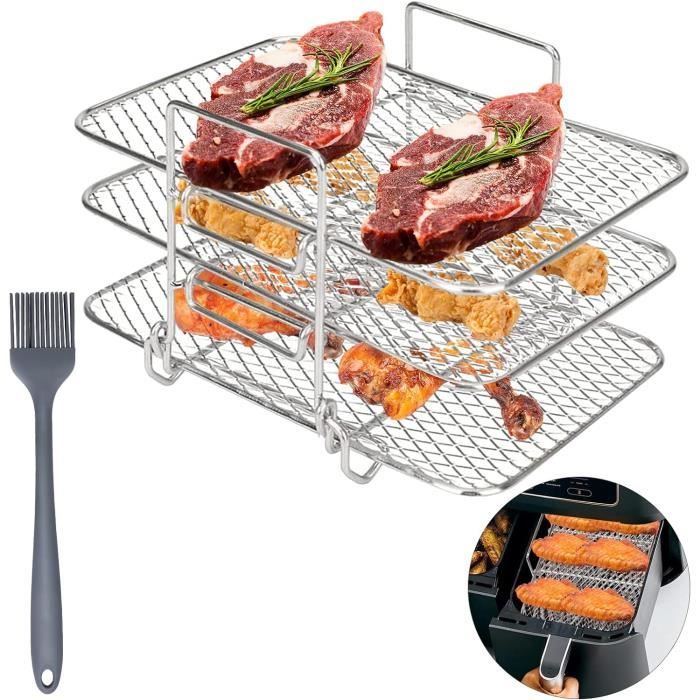 Support De Friteuse À Air Comprimé Pour Friteuse Ninja Dual Air Friteuse - Support De ...