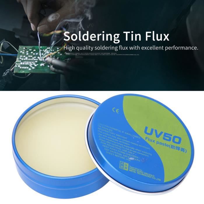 Flux de soudure - ZJCHAO - MCN-UV50 - Jaune - Haute performance - Non ...