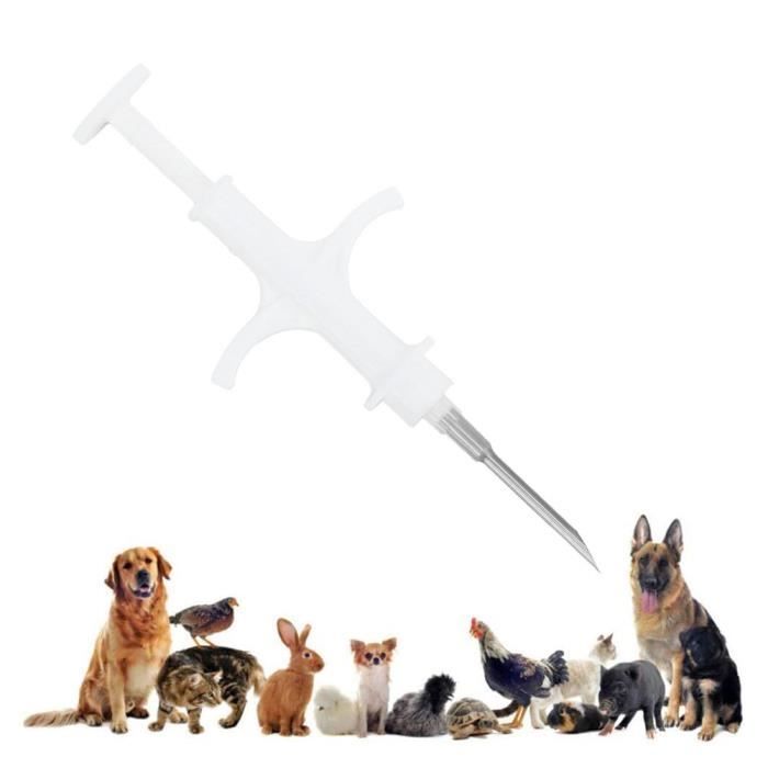 Dioche Kit d'implant RFID 10Packs Pet ID Microchip lecture-écriture ...