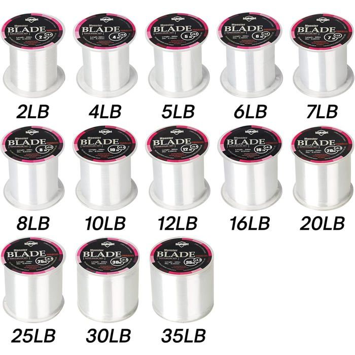 SeaKnight Blade Fil de Peche en Nylon Carpe 500m/1000m Japan ...