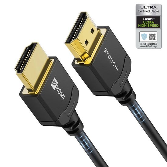 Cble HDMI 21 Ultra Fin 8K 15m Cble HDMI 21 Hyper FinCble HDMI 8K ...