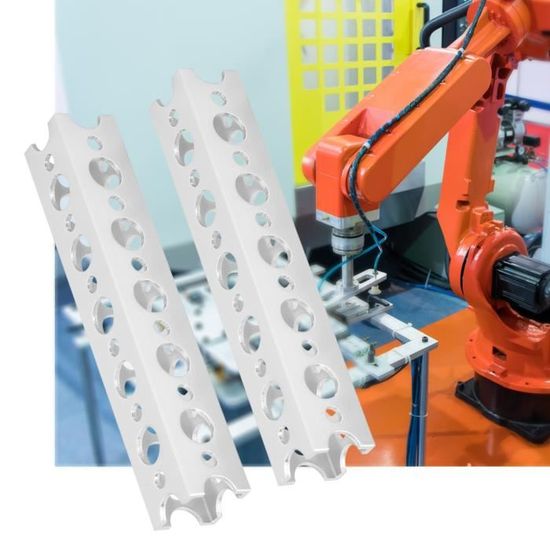 Minifinker poutre carrée à 6 trous structure robotique en aluminium ...