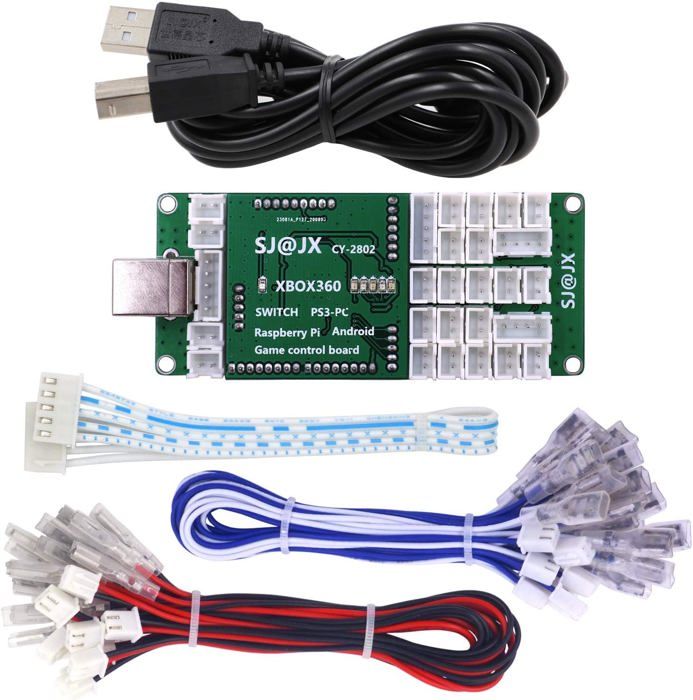 Game Controller Encoder Diy Arcade Joystick Button Gamepad Code Board ...