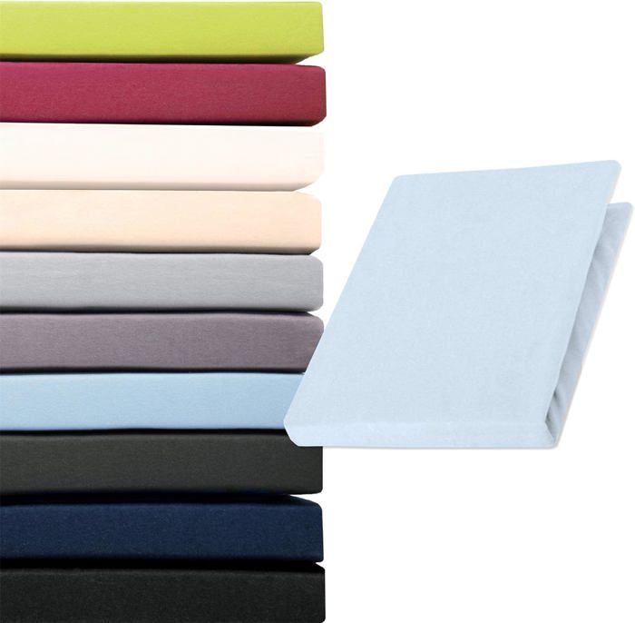 Pur Drap-Housse Surmatelas Revtement Lit Sommier Tapissier Coton 90X200 ...