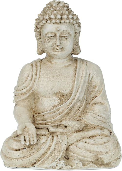 Statue Bouddha Assis, résistant aux intempéries et au Gel, Jardin, Zen ...