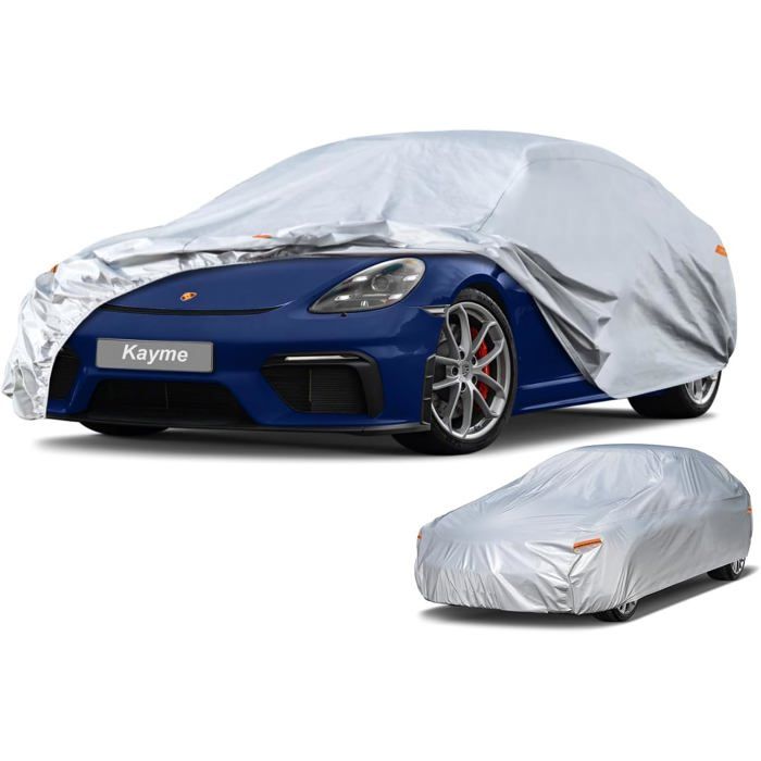 Bâche Voiture 6 Couches Étanche Respirante - Compatible avec Porsche ...