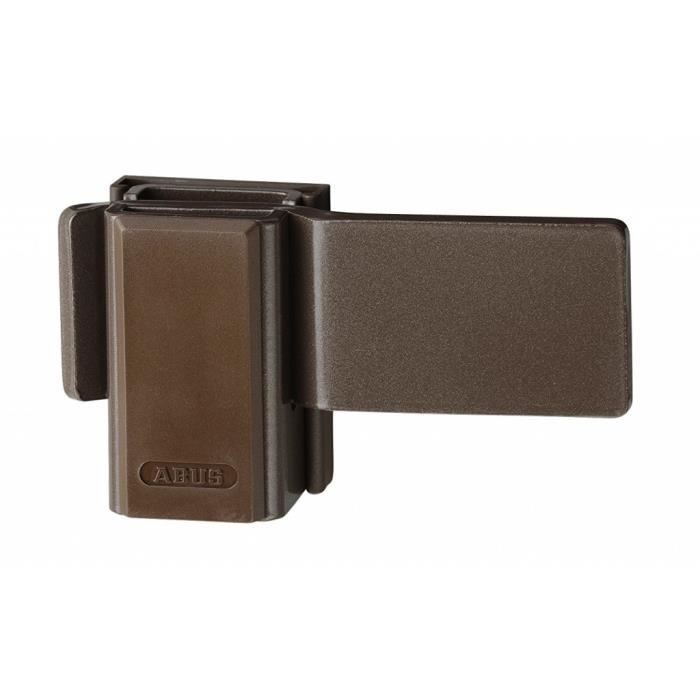 Verrou de fenêtre - ABUS - SW10 - Noir - Acier massif - Anti intrusion ...