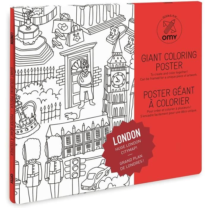 Poster Géant, Multicolore, 70 x 100 cm[2539] - Cdiscount Maison