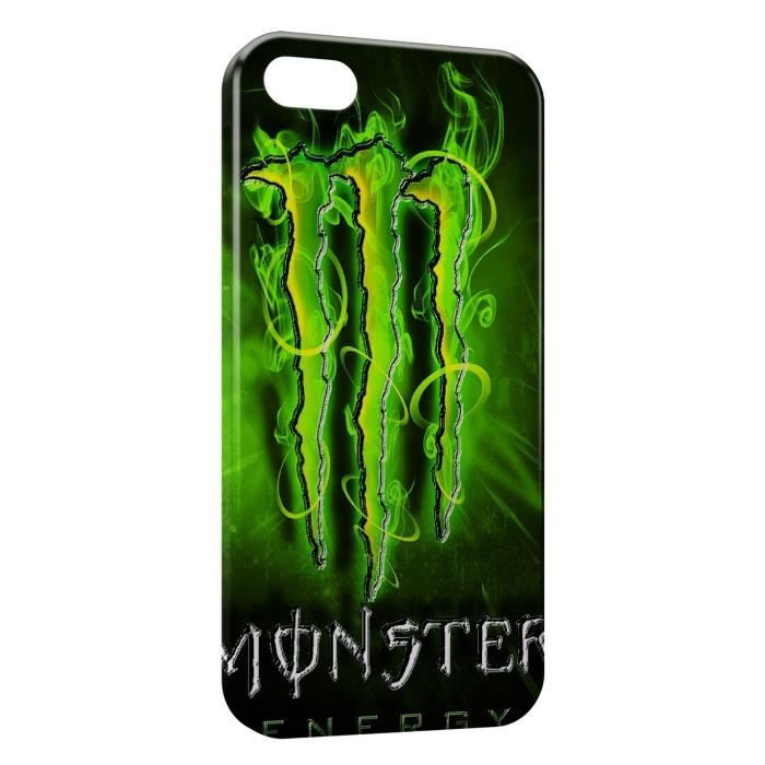 Coque iPhone 7 Monster Energy New Green - Cdiscount Téléphonie