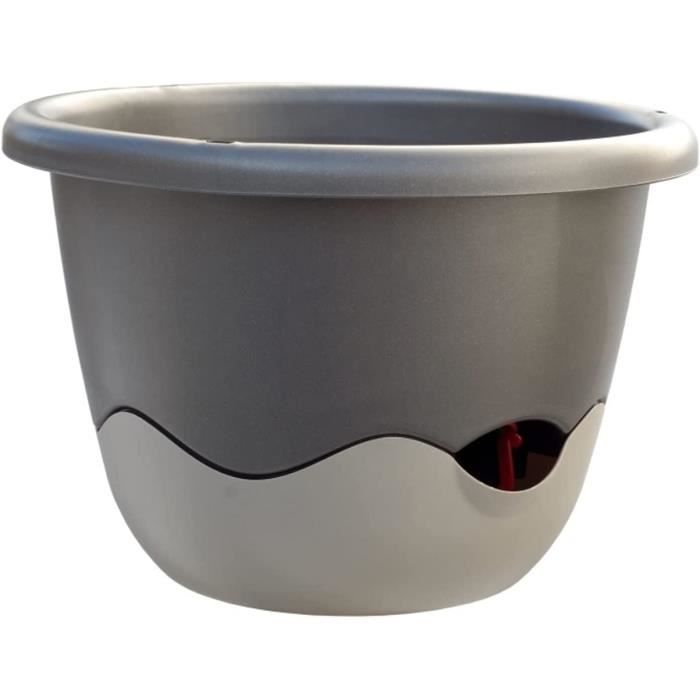 Pot De Fleurs D'Arrosage Automatique Pot Reserve D'Eau Interieur Pot ...