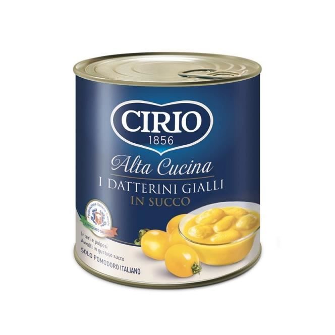 Conserve de Datte Jaune - CIRIO - Datterino - 800 g - Alimentaire ...