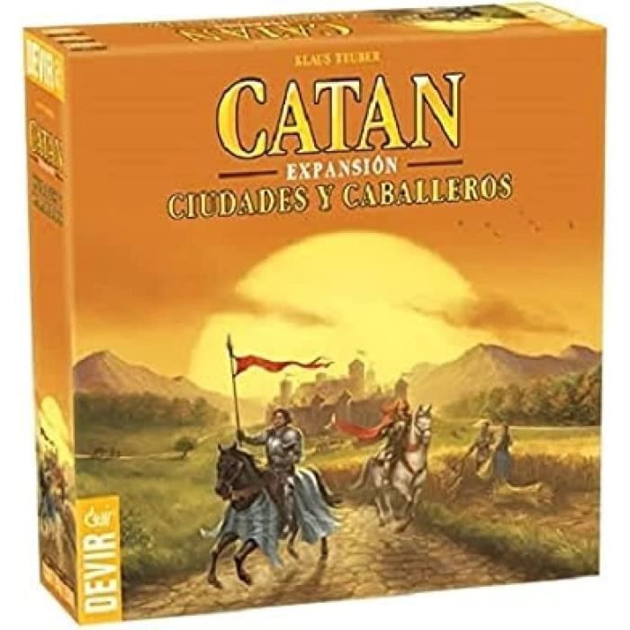 Devir - Extension Catan Villes et Chevaliers, Jeu de Table (BGCIUDADES ...