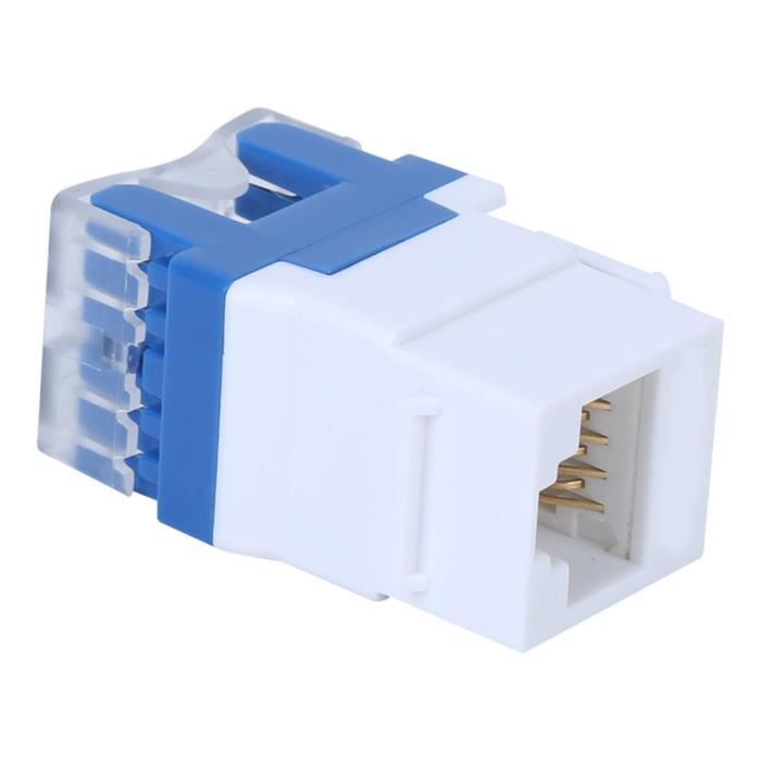 Module d'Information Cat5E - DIOCHE - RJ45-180 ° - Connecteur Bricolage ...