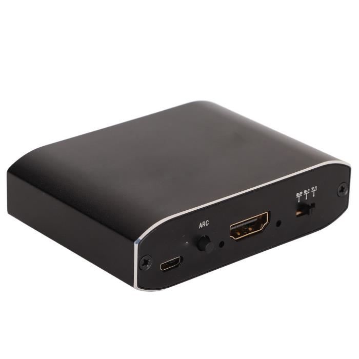Drfeify séparateur stéréo d'interface multimédia HD Séparateur d ...