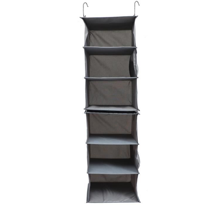 6 Étagères Suspendus Dressing Organisateur Space Saveur Suspendu ...