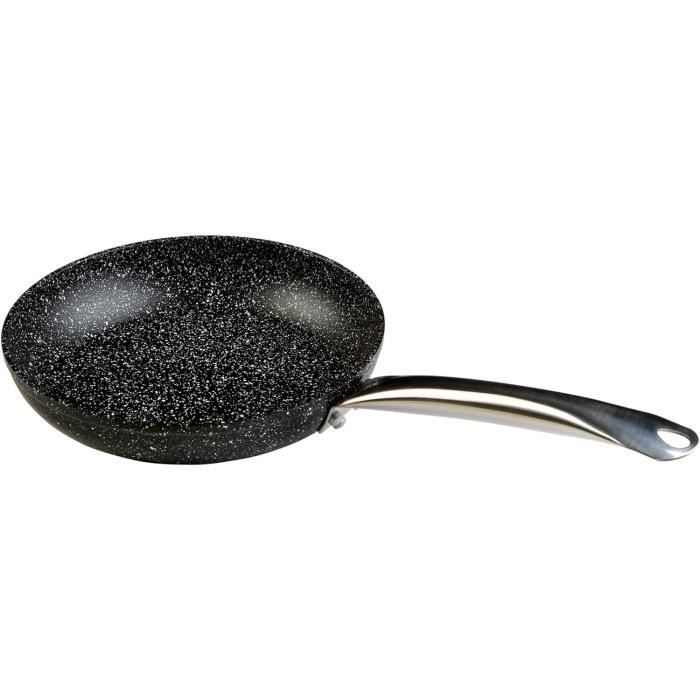 Poêle En Aluminium Forgé 18Cm Granite | Revêtement Antiadhésif ...