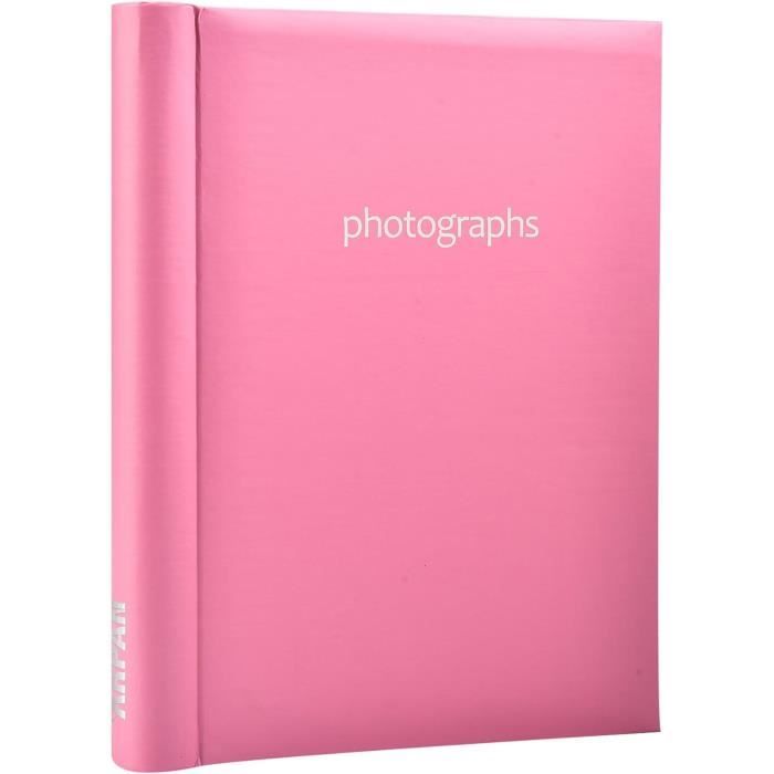 Arpan Grand Album Photo autoadhésif 20 Feuilles 40 côté - Rose216 ...