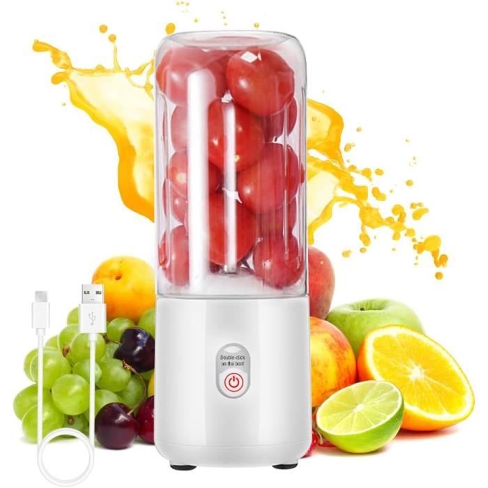 Mixeur Portable,500Ml,Blender Portable,Mini Blender,Smoothie Mixer ...