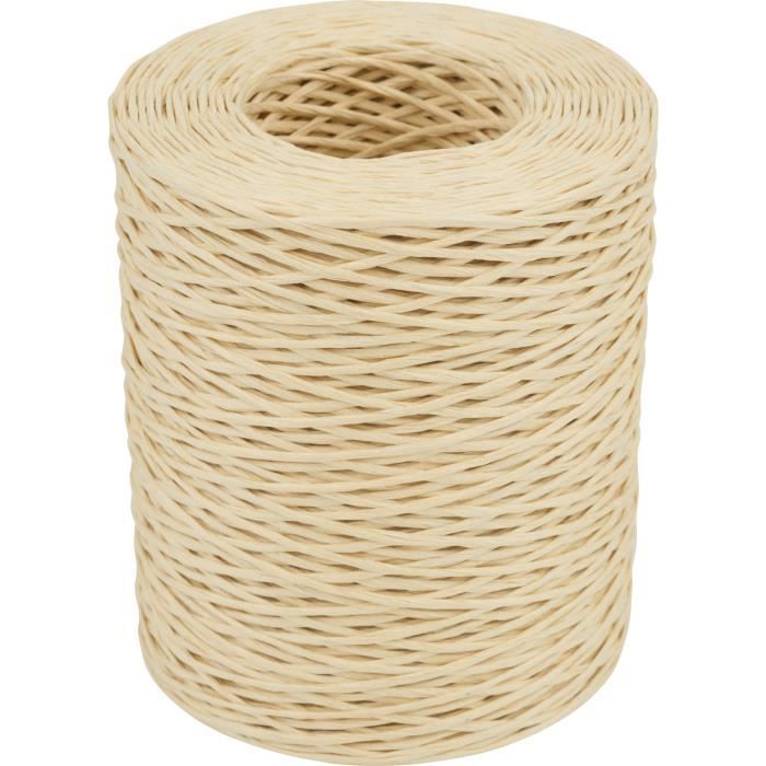 Fil de papier - VBS XXL - 200m de long - Naturel - Cdiscount Bricolage