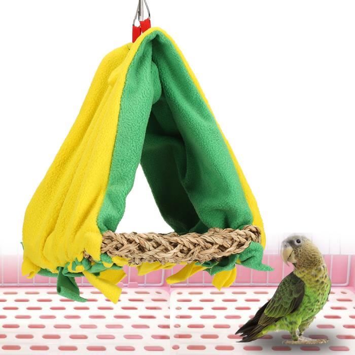 VGEBY Swing Birds Nest VGEBY Nid Triangle Perroquet Séchez Rapidement ...