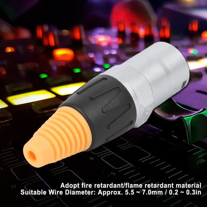 ZJCHAO Fiche étanche YT-RJ45 Connecteur YTRJ45, 2 Pièces Prise étanche ...