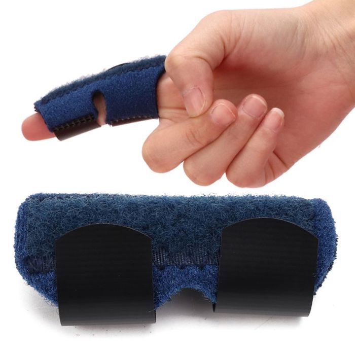 Attelle de doigt réglable pour redresser les doigts cassés ou pliés ...