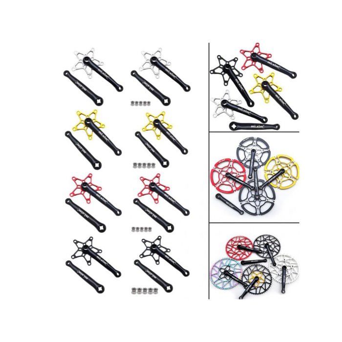 Manivelle de vélo Manivelle de vélo robuste 8 à 12 bras Manivelle de ...