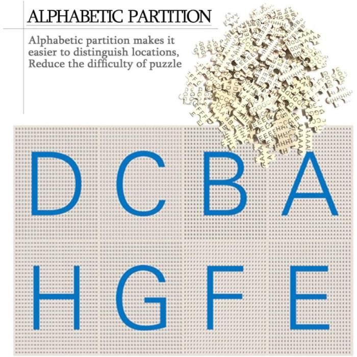 Puzzle Réflexion de l'Arbre - Jeu Éducatif - 1000 Pièces - Cadeau pour ...
