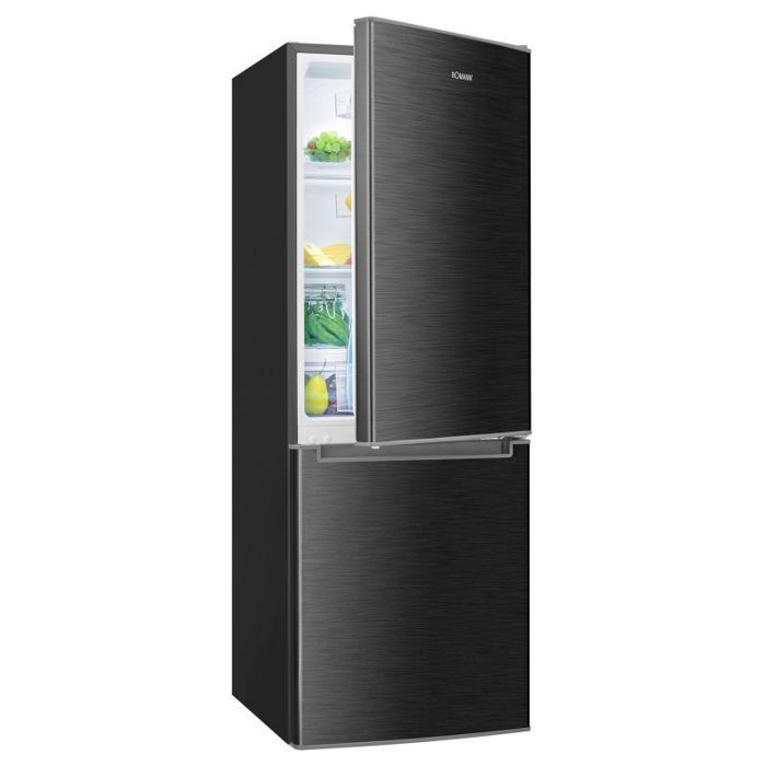 Refrigerateur Congelateur Noir