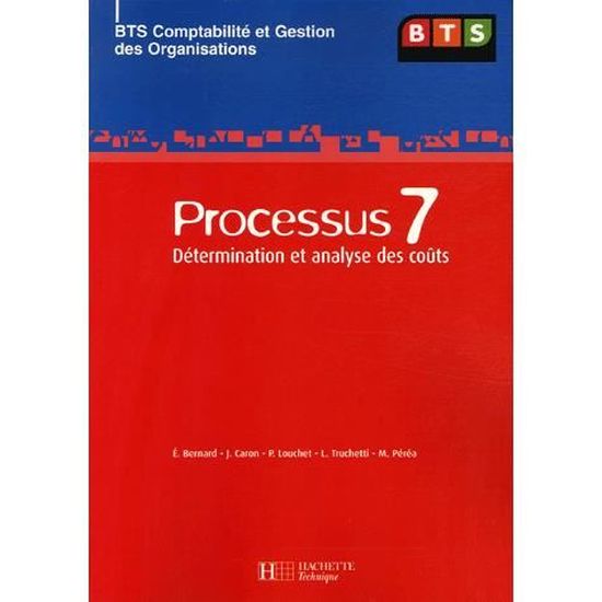 Processus 7 BTS CGO - Cdiscount Librairie
