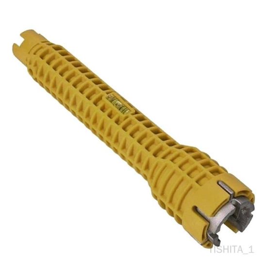 Clé à eau plombier installation - Outil pour robinet et évier - Blanc ...