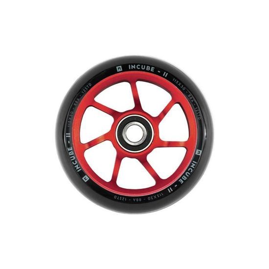 Roue trottinette ETHIC DTC Incube V2 Rouge 115mm 12STD - Achat / Vente ...