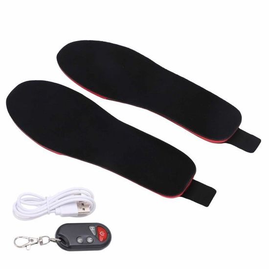 Cikonielf Heating Insoles, Heated Insoles 3 Levels Temperature ...