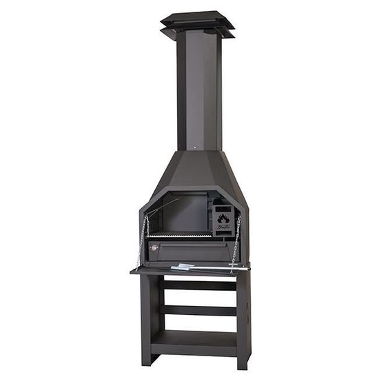 Barbecue prêt à poser Braai FS800 avec meuble - Cdiscount Jardin