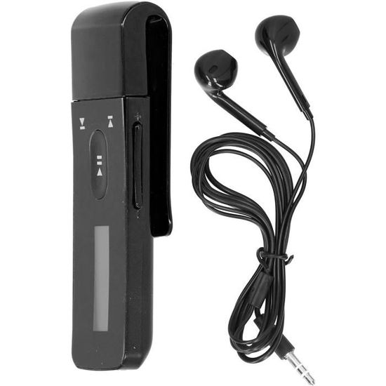 Clip Mp3, Lecteur Mp3 Bluetooth Portable De 8 Go Avec Écouteurs, Prise ...