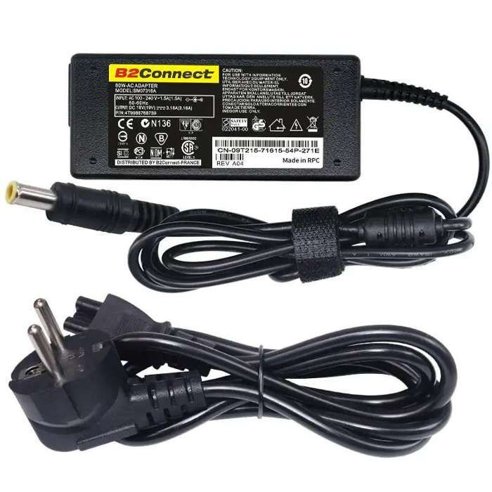 Chargeur ordinateur portable compatible avec Samsung NP-R580-JBB2 ...