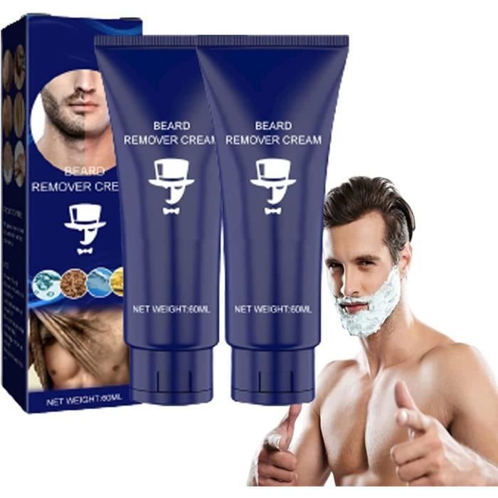 Men Permanent Hair Beard Removal Cream Depilatory Paste Face ...