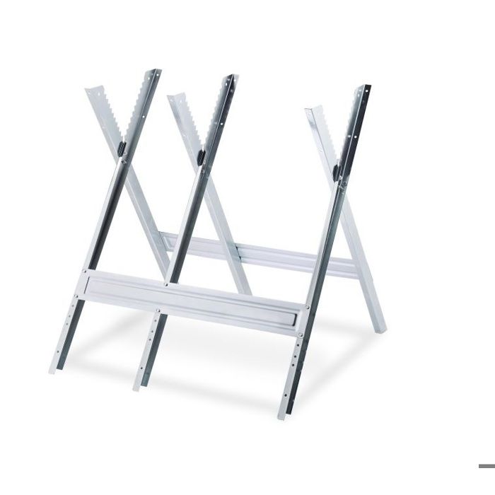 RELAXDAYS Chevalet de sciage en métal Réf 10029462 Pliable - Cdiscount Jardin