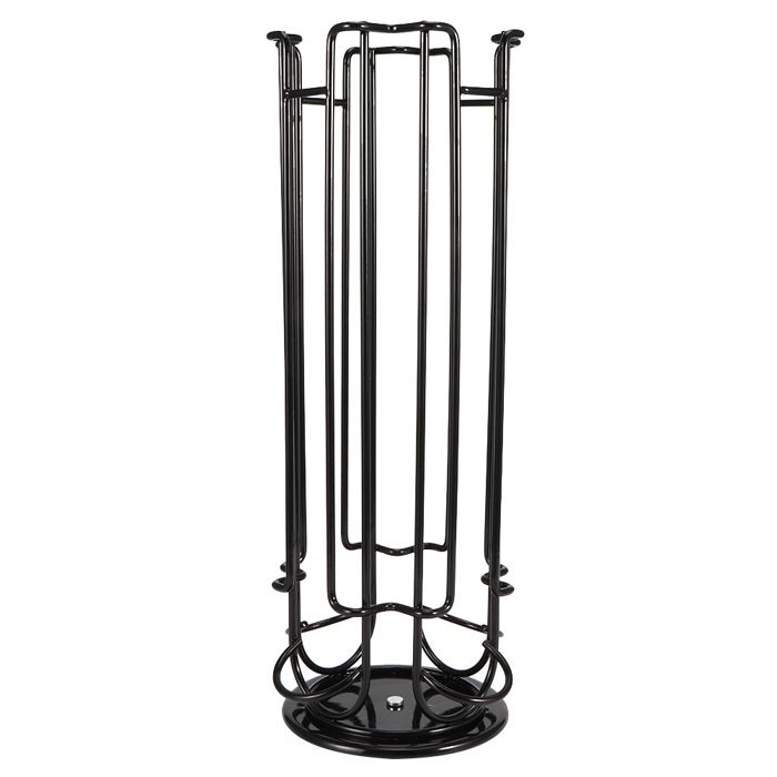 Support capsules café rotatif noir, rangement 24 capsules, organisateur ...