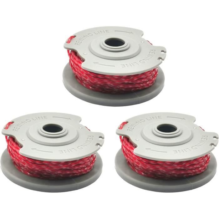 Lot de 3 bobines de fil de rechange 5306-20 pour coupe-bordures Gardena Turbo Trimmer Art 8844 ...