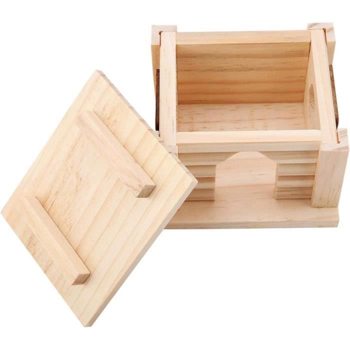 Maison De Hamster Plate, Maison En Bois, Bon Effet D'Isolation ...