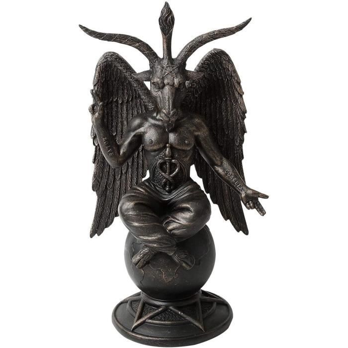 Antiquity Figurine Satanic Demon Occult Goat of Mendes Statue Pagan ...