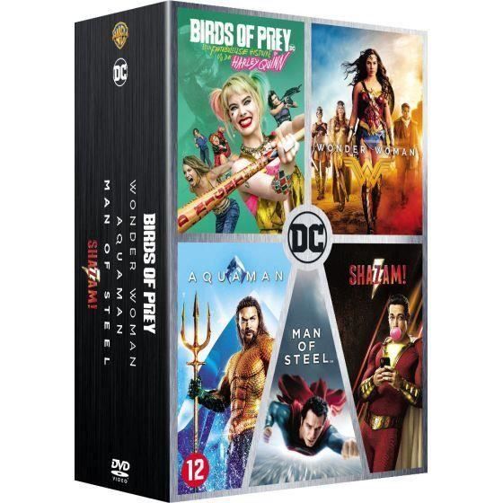 Wbs Coffret DC Universe 5 Films DVD - 5051889674467 - Cdiscount DVD
