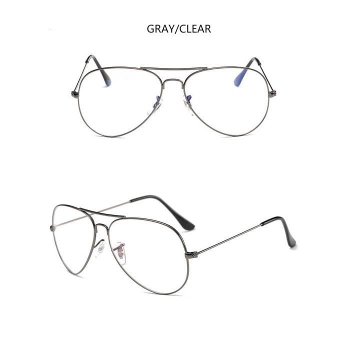 Gris clair - Dioptrie +1,75 - Lunettes Classiques Vintage Unisexe Pour ... Gris clair - Dioptrie +1,75 - Lunettes Classiques Vintage Unisexe Pour ...