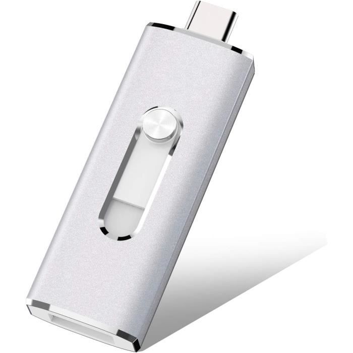 Clé Usb C 64 Go, 2-En-1 Clé Usb C Et Usb 3.0(Gén 3.1) Otg Flash Drive, Clef Usb Type C 64Go Pour ...